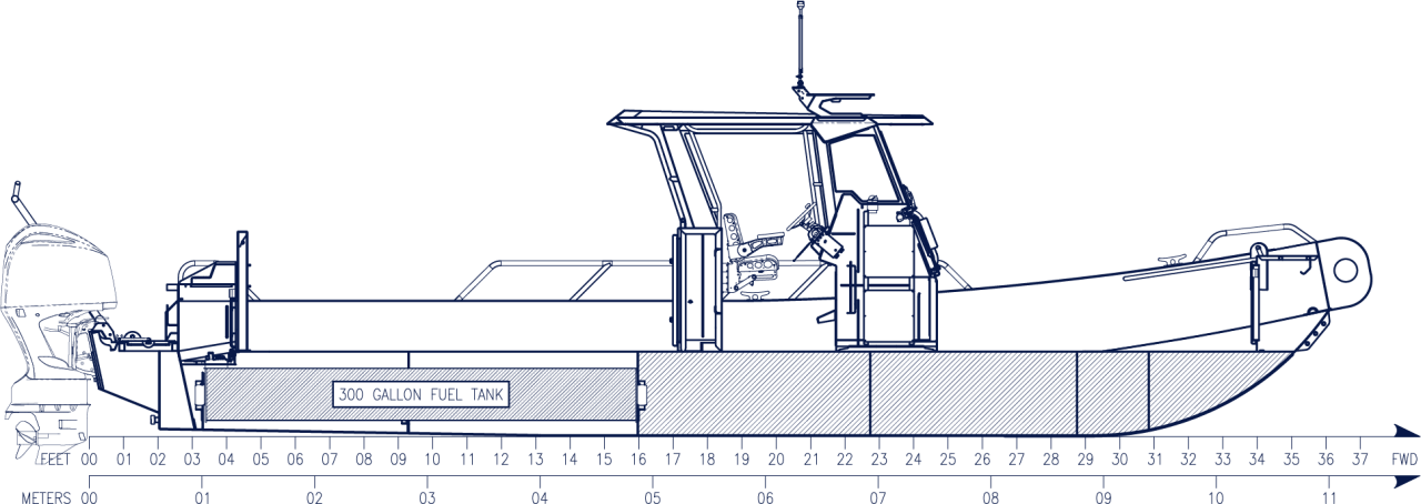 SAFE 35 Center Console - SAFE Boats