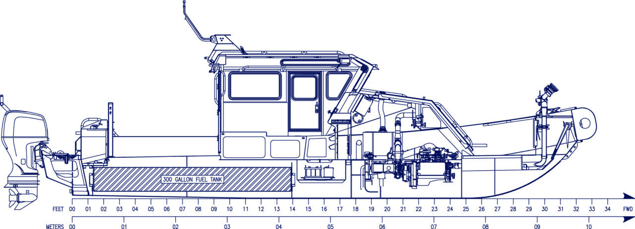 SAFE 33 Full Cabin Fire Boat - SAFE Boats