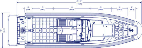 SAFE 33 Full Cabin Fire Boat - SAFE Boats