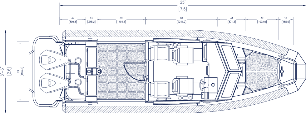 SAFE 25 Full Cabin - SAFE Boats